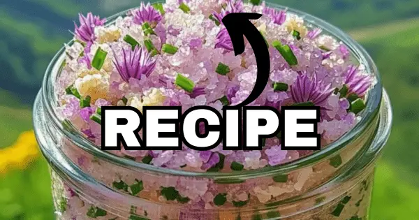 How to Make Chive Blossom Salt at Home: A Simple Craft for Flavorful ...