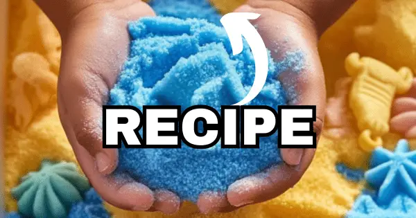 Basic Kinetic Sand: A Simple DIY Craft That Brings Endless Fun - cookfastly